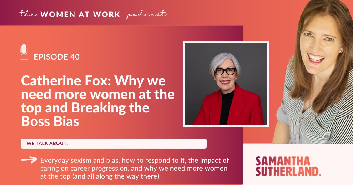 Catherine Fox on why we need more women at the top and breaking the ...