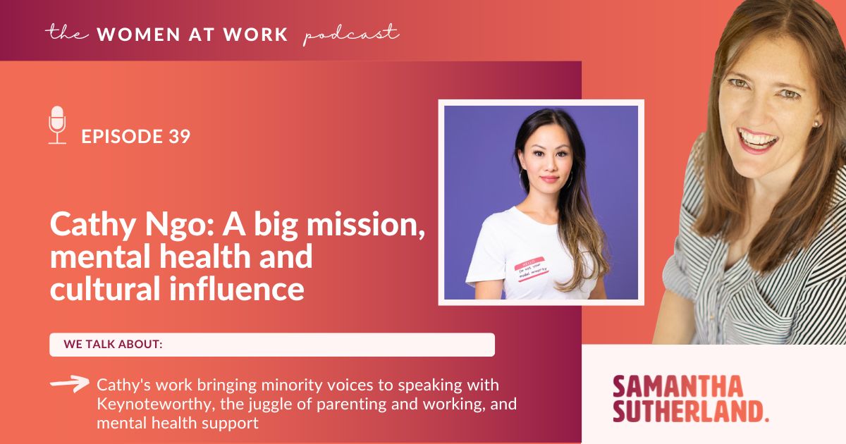 Cathy Ngo on having a big mission, supporting your mental health, and cultural influences ...